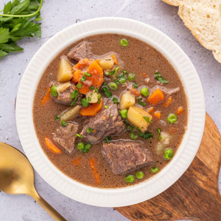 Crockpot Beef Stew (NO Tomato) - Oatmeal with a Fork