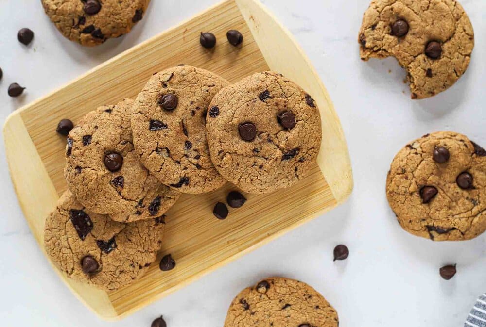 Melted Butter Chocolate Chip Cookies - Oatmeal with a Fork